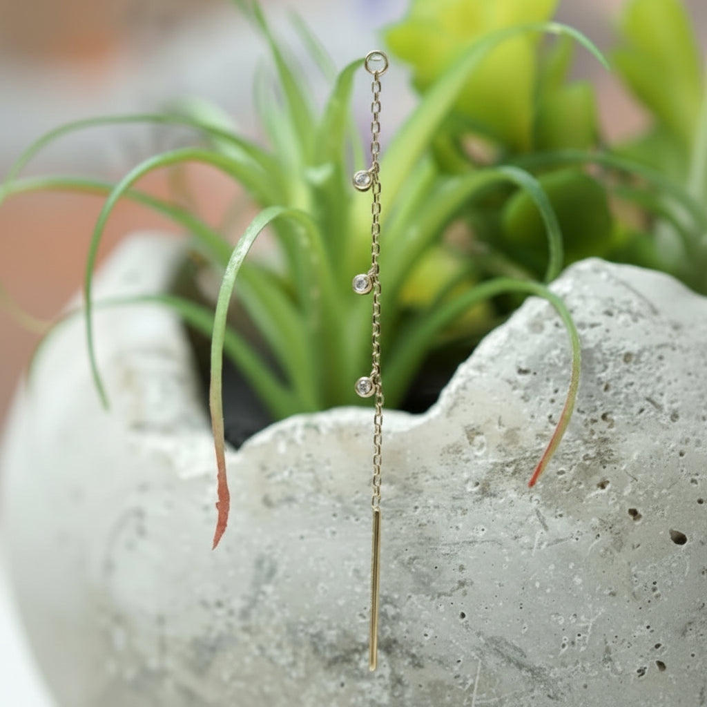 Modern Mood Chain Jacket with Dripping Bezel Diamonds ...