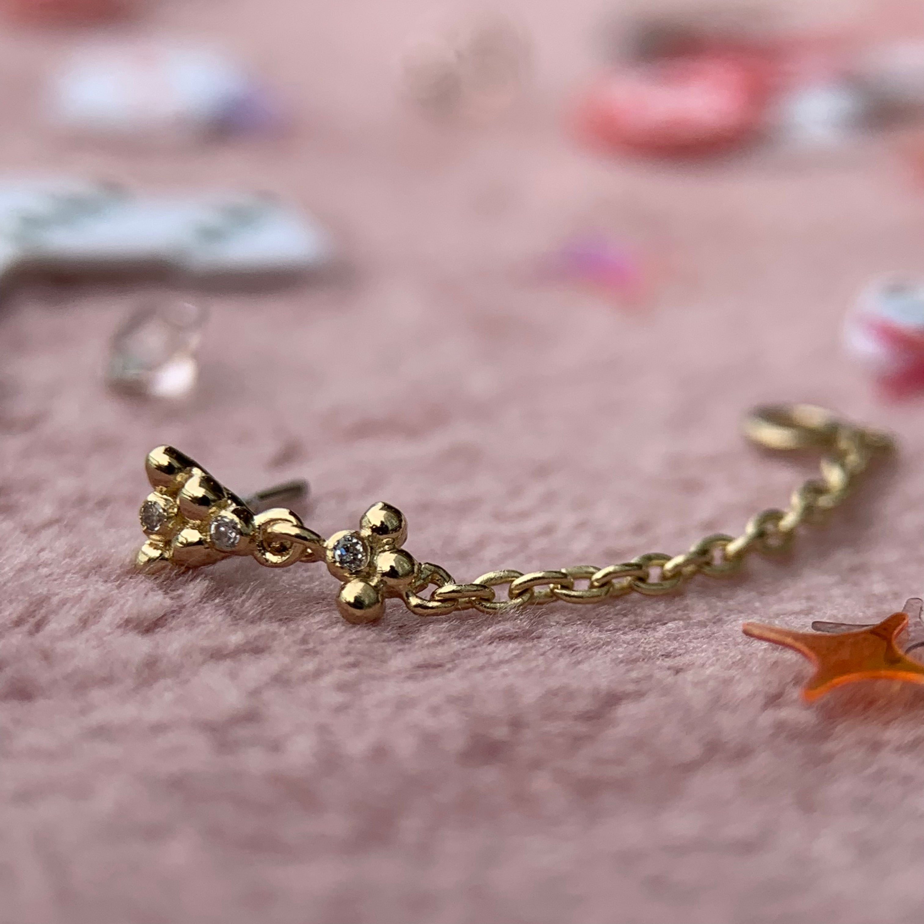 Pupil Hall This And That Mini Lasso Press Fit End – MANTRAFINEJEWELLERY.COM