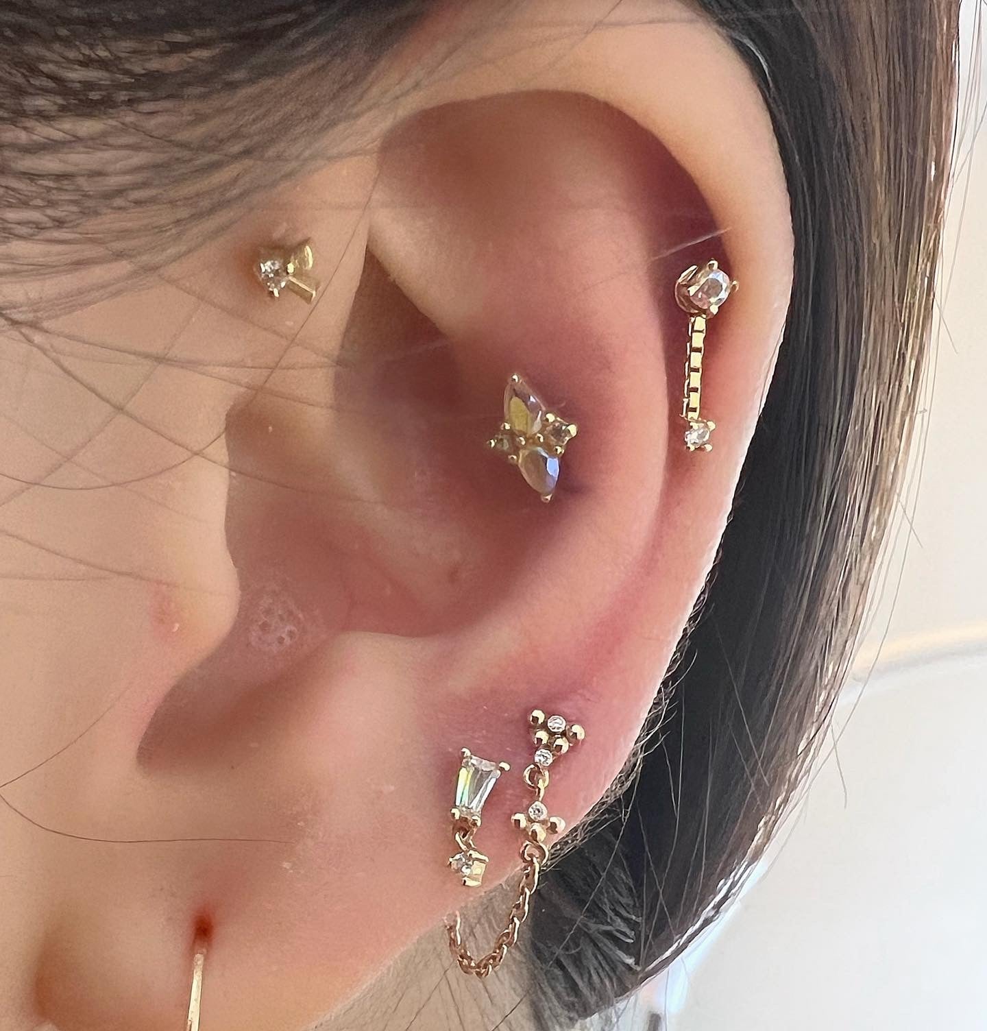 Helix / Flat / Faux Rook Piercing – MANTRAFINEJEWELLERY.COM